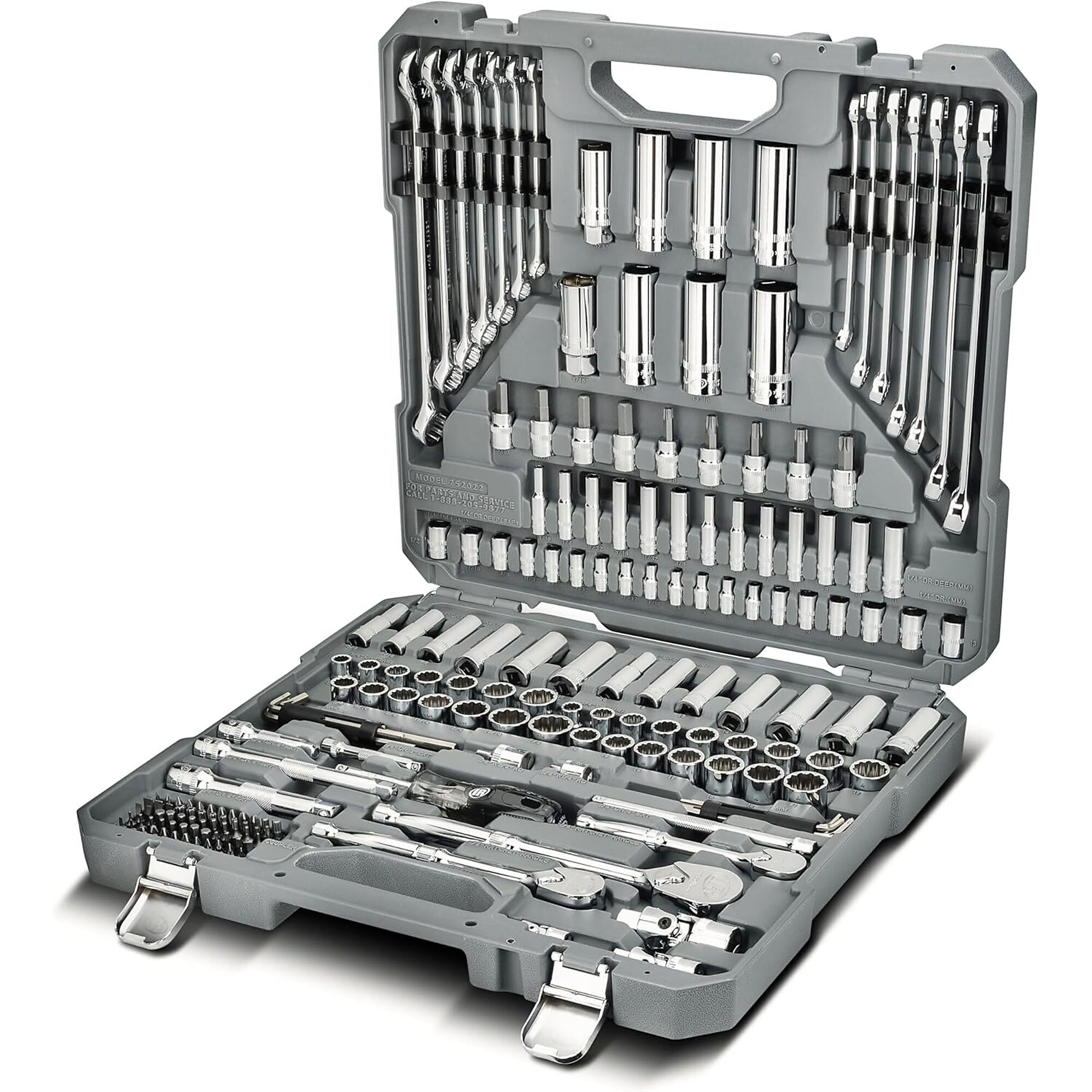 Ingersoll Rand SAE/Metric Master Mechanics Tool Set, 205 Pcs., Model #752022 | Northern Tool